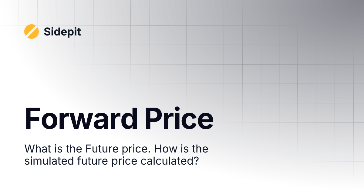 Forward Price | Sidepit